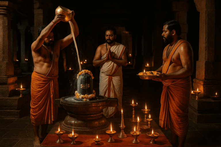 Srikalahasti Rudrabhishekam Booking - Timings & Procedure
